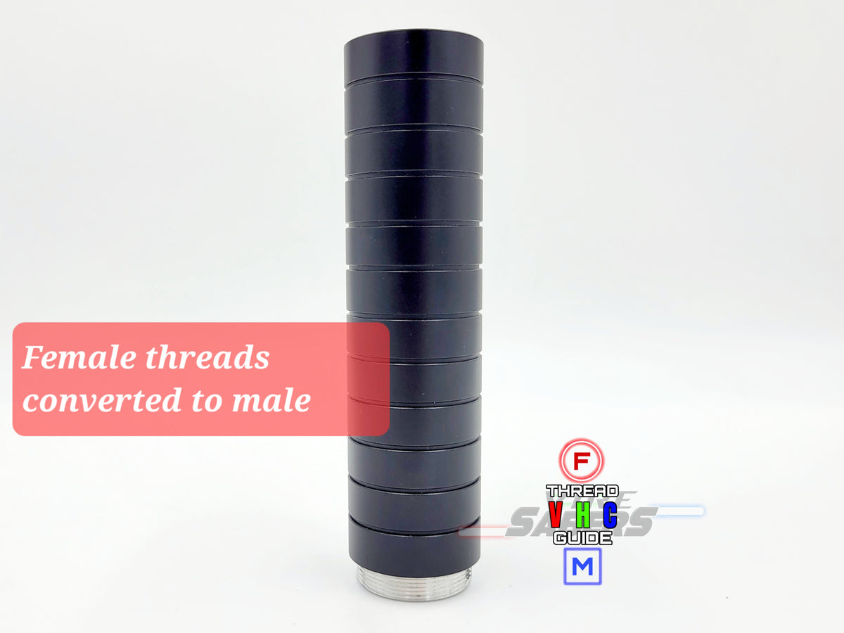 Stealth Adapter - Female to Male VHC Thread (Double Male Coupler ...